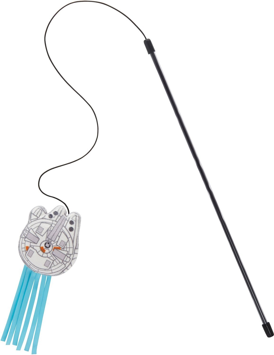 STAR WARS MILLENNIUM FALCON Teaser Cat Toy with Catnip - Chewy.com