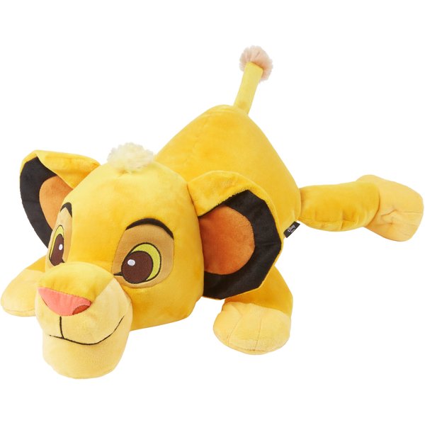 Discontinued - DISNEY Simba Jumbo Plush Squeaky Dog Toy - Chewy.com