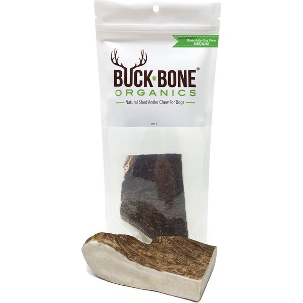 BUCK BONE ORGANICS Moose Antler Dog Treats, Large - Chewy.com