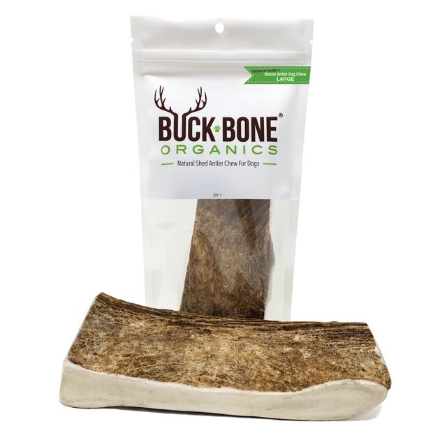 BUCK BONE ORGANICS Moose Antler Dog Treats, Large - Chewy.com
