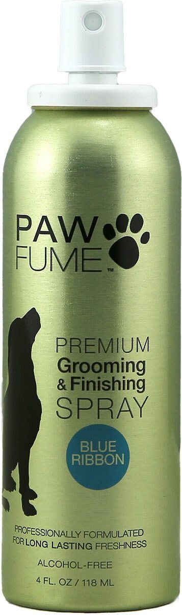 PAWFUME Premium Blue Ribbon Grooming & Finishing Dog Spray, 4-fl oz ...
