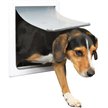TRIXIE 2-Way Pet Door with Lockable Panel for Dogs, Small/Medium ...