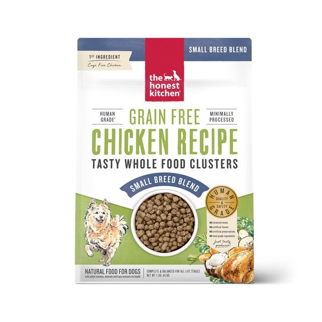 THE HONEST KITCHEN Whole Food Clusters Chicken Recipe Small Breed Grain ...