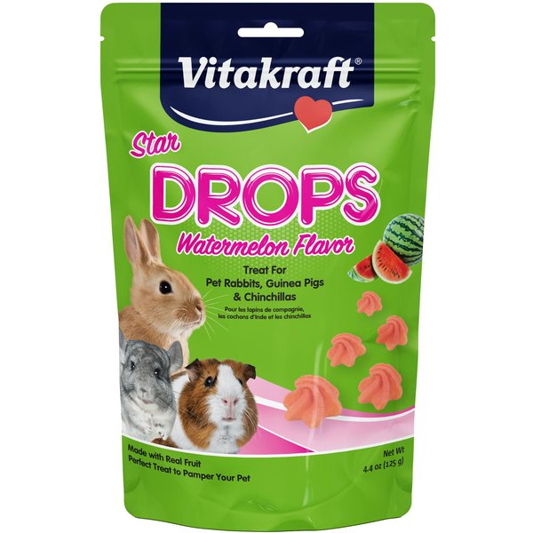 VITAKRAFT Drops with Wildberry Rabbit Treats, 5.3-oz bag, bundle of 3 ...