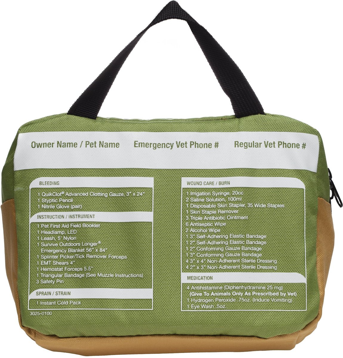 ADVENTURE MEDICAL KITS Dog Series Workin' Dog with QuickClot First Aid ...