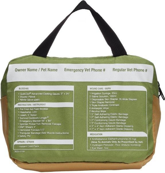 ADVENTURE MEDICAL KITS Dog Series Workin' Dog with QuickClot First Aid ...