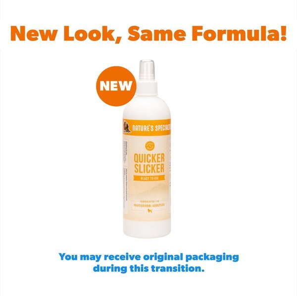 NATURE'S SPECIALTIES Quicker Slicker Ready To Use Dog Conditioning ...