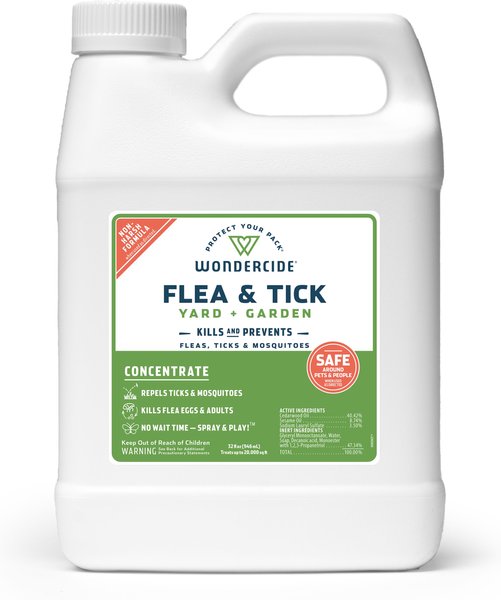 WONDERCIDE Natural Flea, Tick & Mosquito Yard & Garden Spray with ...