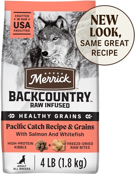 MERRICK Backcountry Chicken-Free Raw Infused Pacific Catch Recipe with ...