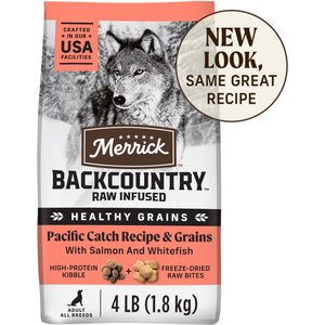 MERRICK Backcountry Raw Infused Dry Dog Food Great Plains Red Meat ...