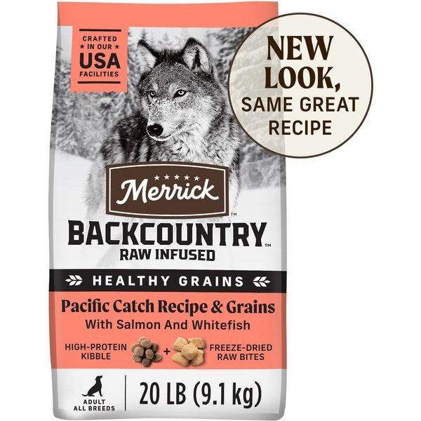 MERRICK Backcountry Chicken-Free Raw Infused Pacific Catch Recipe with ...