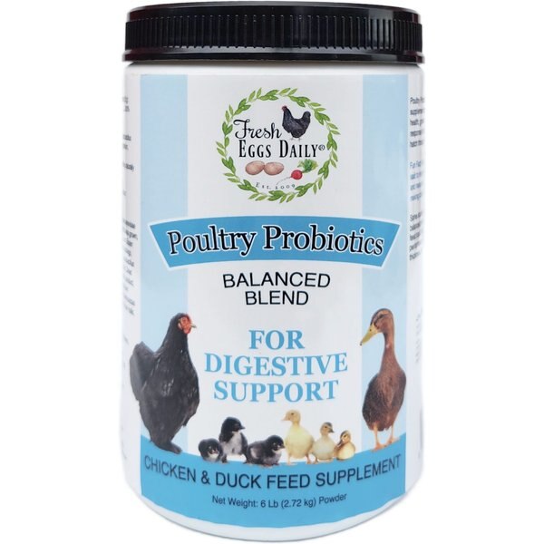 FRESH EGGS DAILY Poultry Probiotics Balanced Mix Chicken & Duck ...
