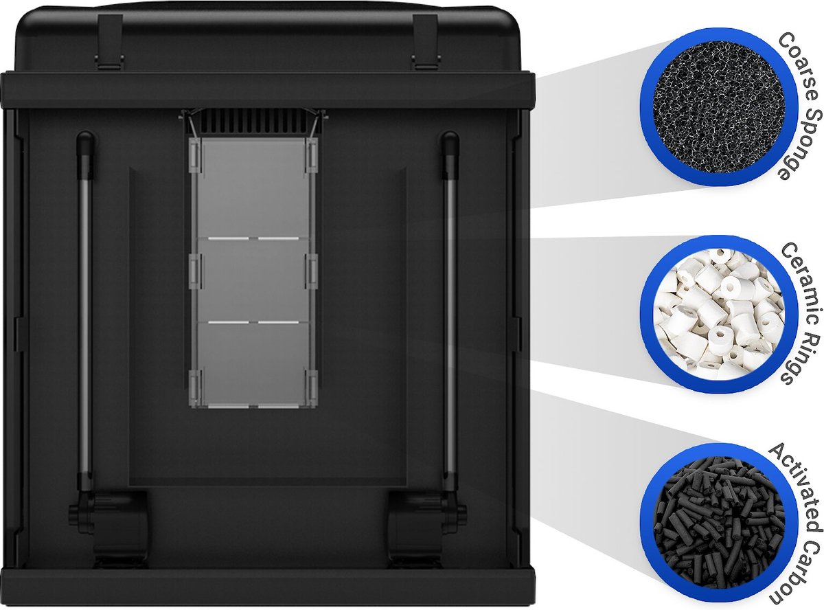 JBJ AQUARIUM Nano-Cube 40W Wifi LED Fish Aquarium, 28-gal - Chewy.com