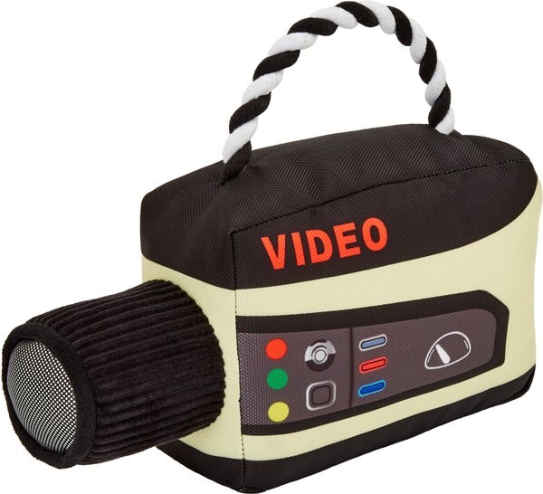 Discontinued - FRISCO Retro Video Camera Ballistic Nylon Plush with ...