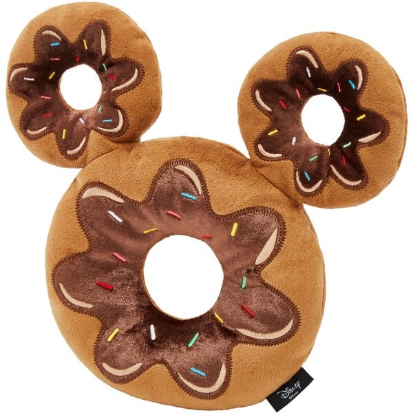 DISNEY Mickey Mouse Donut Plush Squeaky Dog Toy - Chewy.com