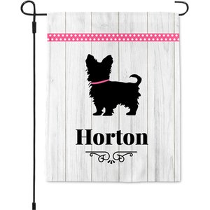 904 CUSTOM Dog Breed Personalized Garden Flag, Yorkshire Terrier ...