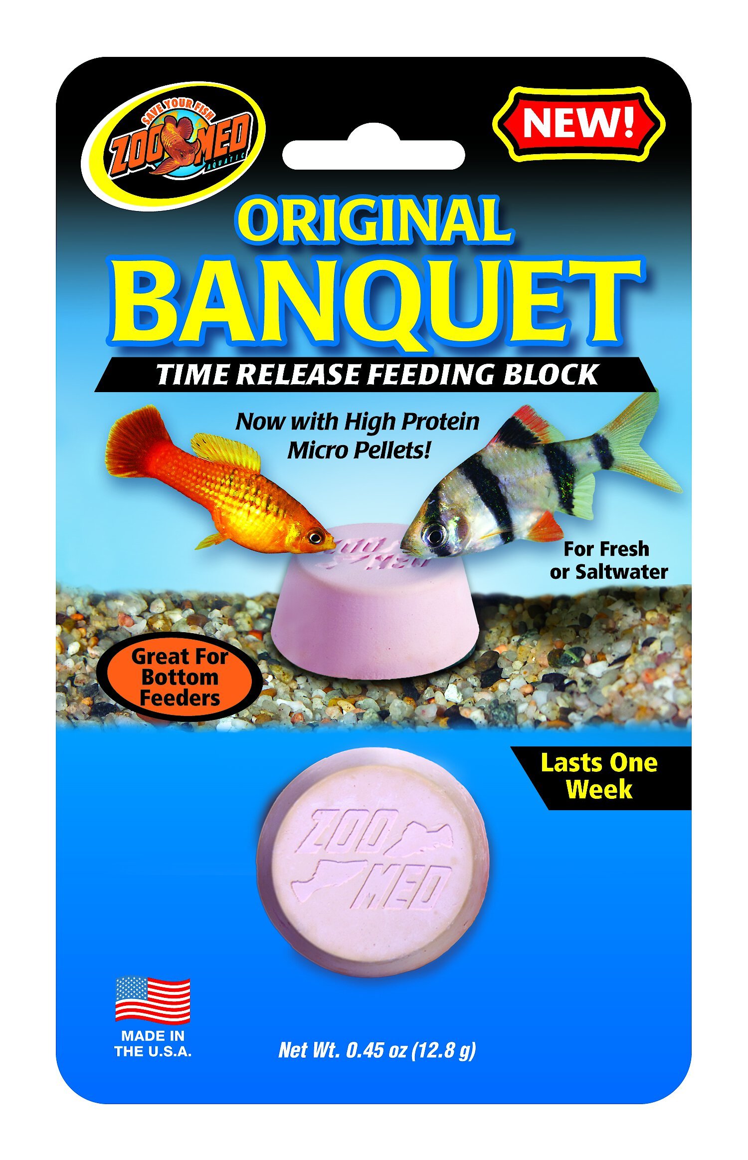 Questions and Answers about ZOO MED Original Banquet Time Release Fish ...
