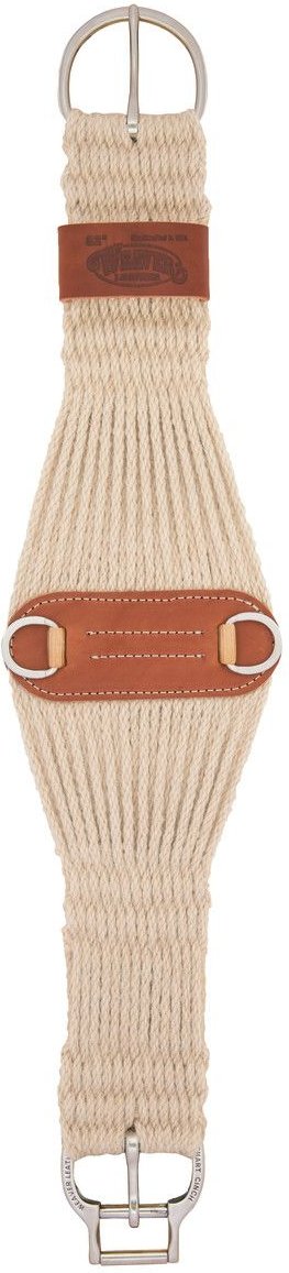 WEAVER LEATHER Smart Cinch Natural Blend 27 Strand Roper & Roll Snug ...