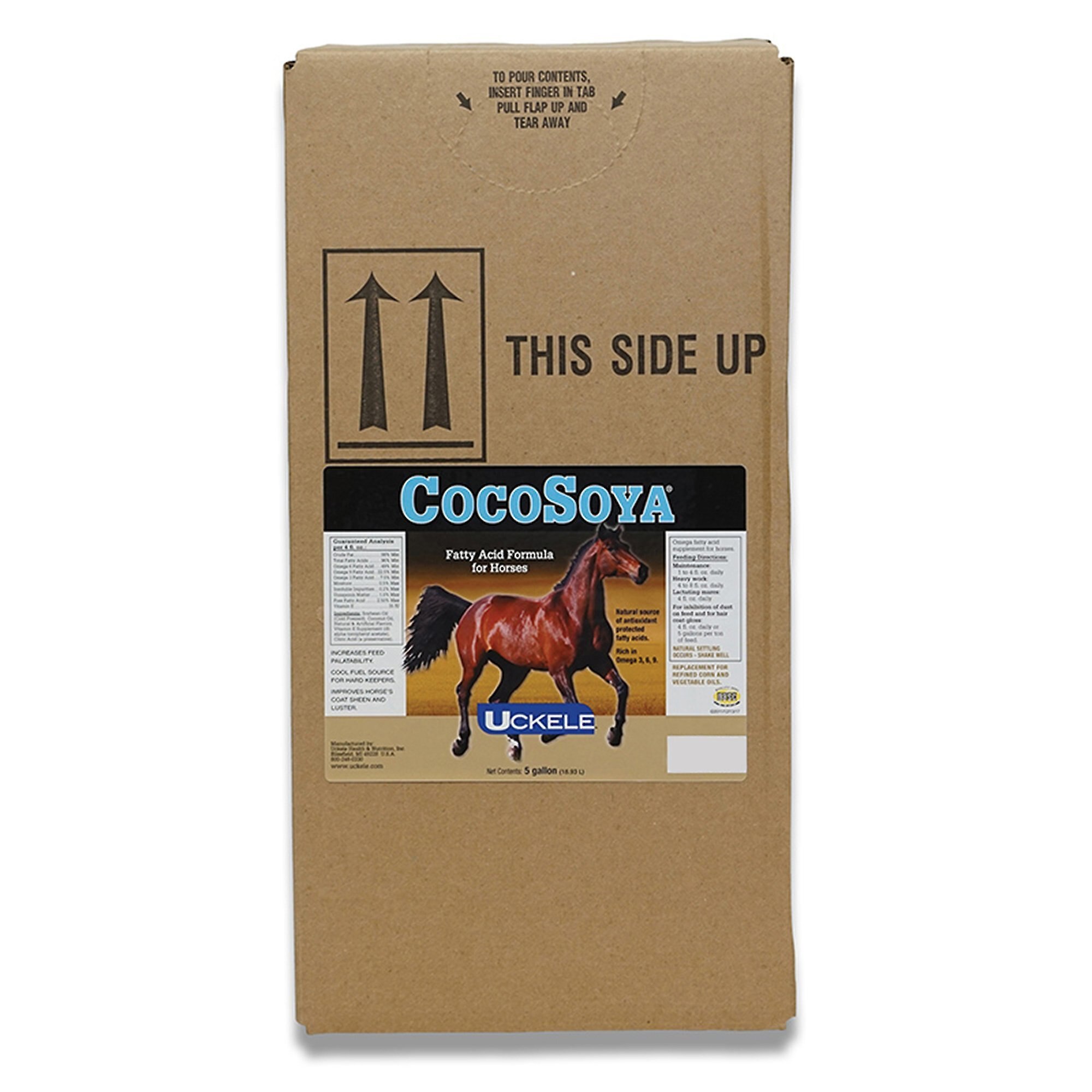 UCKELE CocoSoya Fatty Acid Formula Liquid Horse Supplement Customer ...