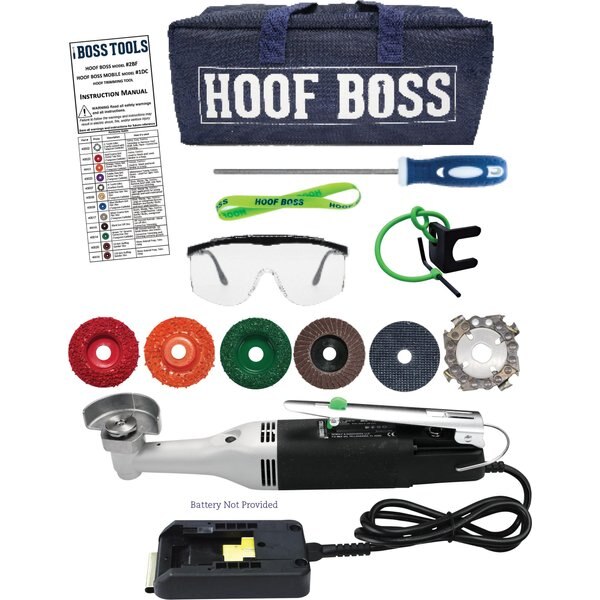 HOOF BOSS Complete Battery Operated Horse Hoof Trimmer Set - Chewy.com