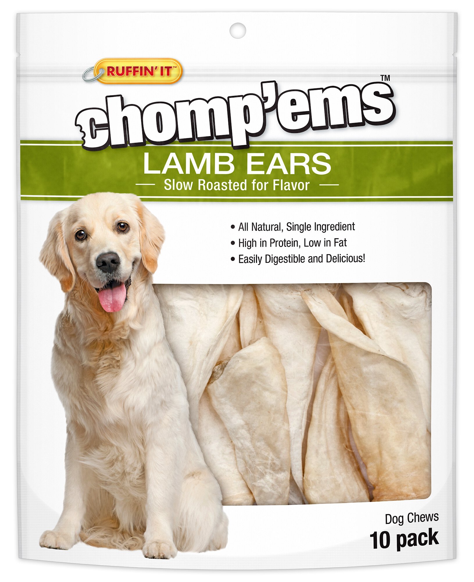 Questions and Answers about RUFFIN' IT Chomp'ems Lamb Ears All-Natural ...