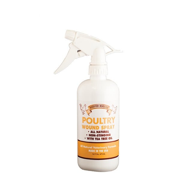 ROOSTER BOOSTER Poultry Wound All-Natural Spray, 16-oz bottle - Chewy.com