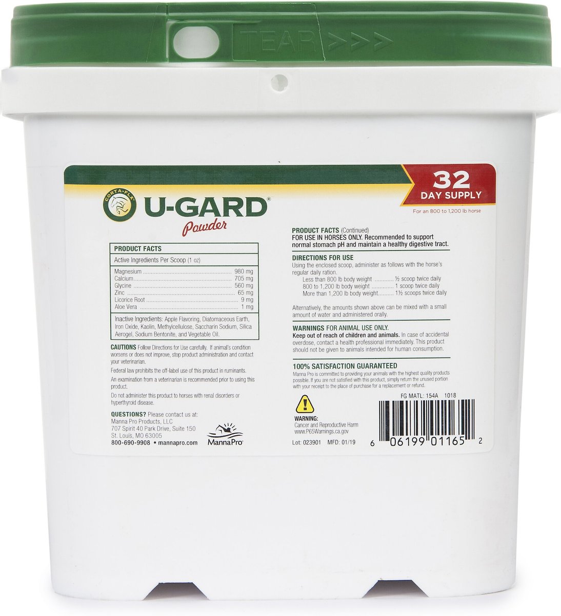 Discontinued - CORTA-FLX U-GARD Powder Digestive & Gastric Health ...