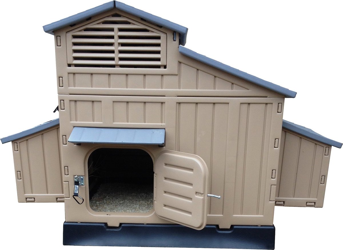 SNAP LOCK Snap Together Chicken Coop, Large - Chewy.com