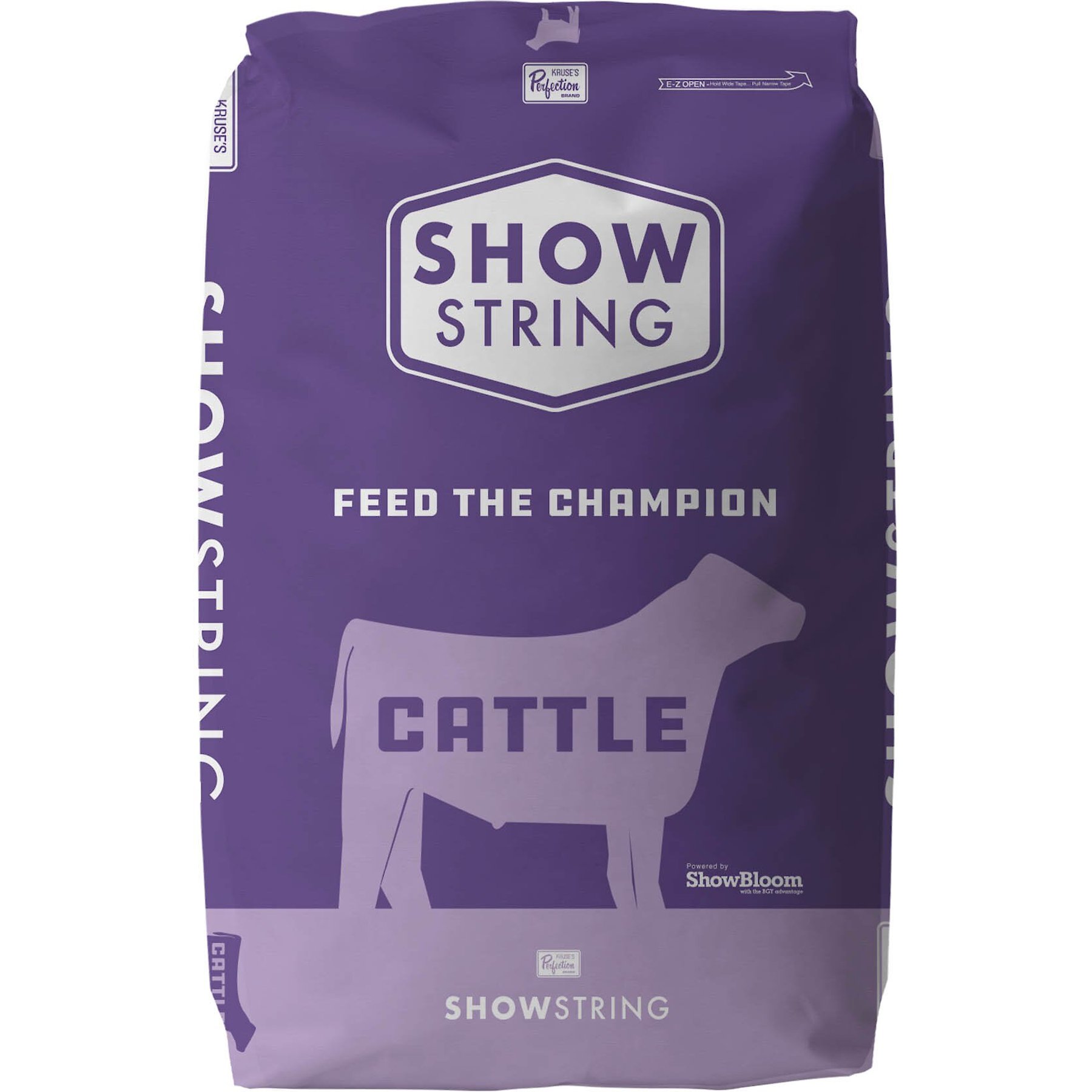 SHOW STRING SHOW FEED Champions Choice Beef Ration Cattle Food, 50-lb ...