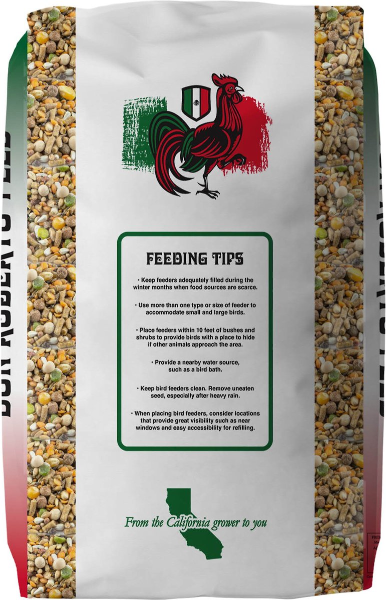 DON ROBERTO Energizer 19.5% Protein Gamebird & Poultry Grain Feed, 50 ...