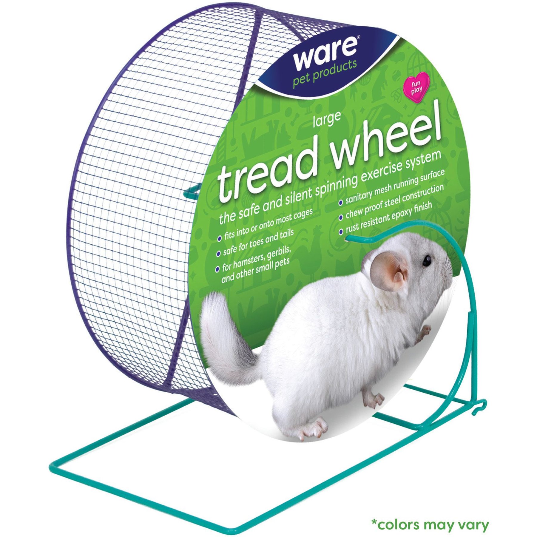 WARE Tread Wheel Small Animal Toy, Large - Chewy.com
