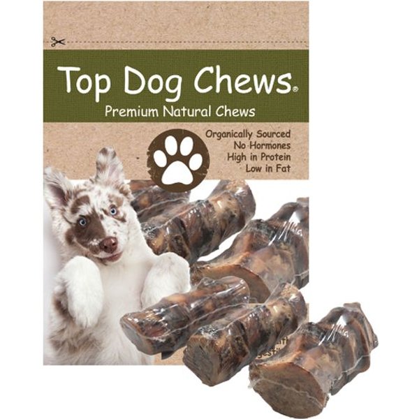 TOP DOG CHEWS Premium All Natural Chews Meaty Femur Center Cut Bones ...