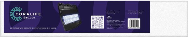 CORALIFE LED BioCube Aquarium Replacement Canopy, Size 29/30 - Chewy.com