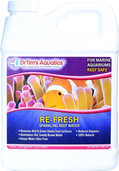DR. TIM'S AQUATICS Reef Re-Fresh Marine Aquarium Cleaner, 32-fl oz ...