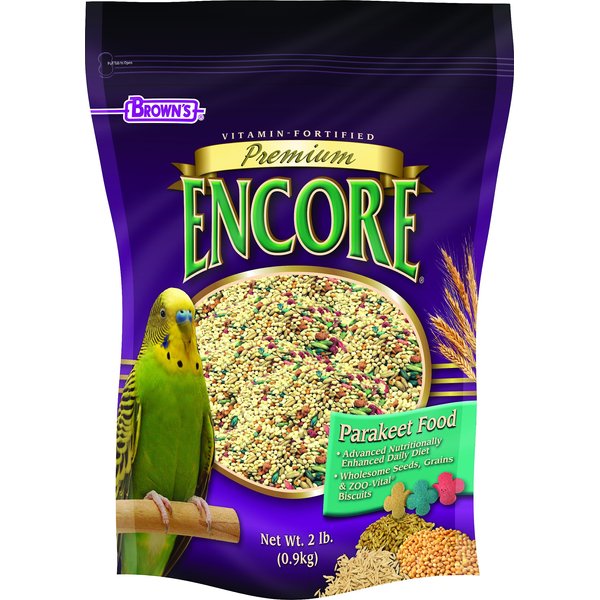 KAYTEE Fiesta Variety Mix Parakeet Food, 2-lb bag - Chewy.com