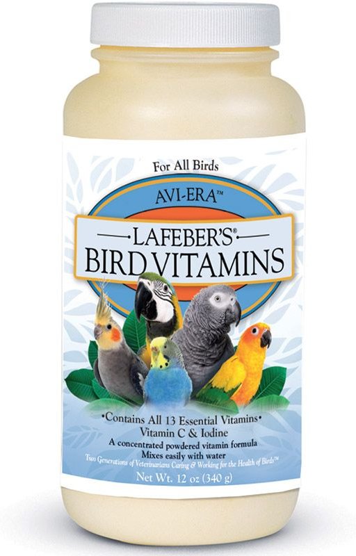 LAFEBER Avi-Era Powdered Bird Vitamins, 12-oz bottle - Chewy.com