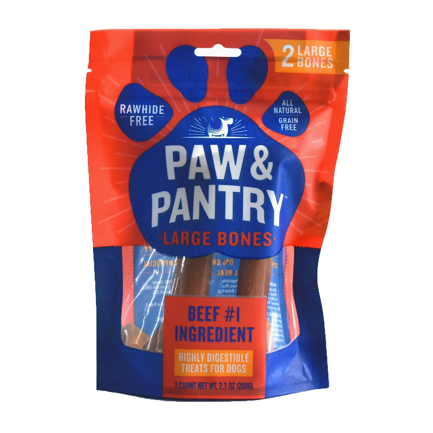 Questions and Answers about PAW & PANTRY Large Bones Beef Grain-Free ...