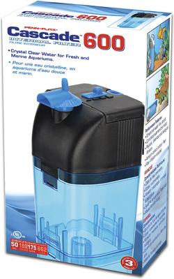 Discontinued - PENN-PLAX Cascade Internal Aquarium Filter, 175 Gph ...