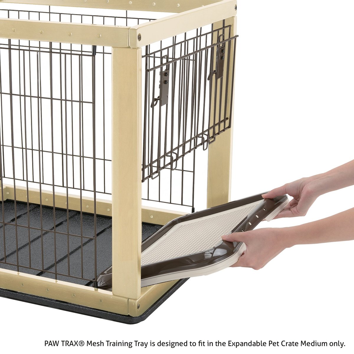 RICHELL Expandable Dog Crate, Small, 37-62.2-in L x 24.6-in W x 24-in H ...