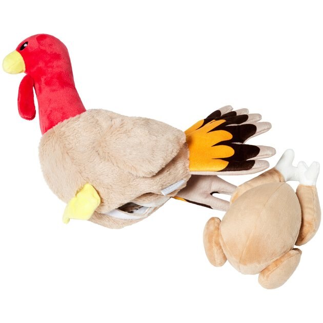 FRISCO Holiday Turkey 2-in-1 Plush Squeaky Dog Toy - Chewy.com