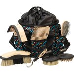 WEAVER LEATHER Horse Grooming Kit, Grey/Pink - Chewy.com