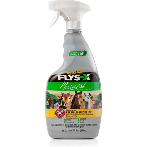 EQYSS GROOMING PRODUCTS Barn Barrier Natural Fly Repellent Horse Spray ...