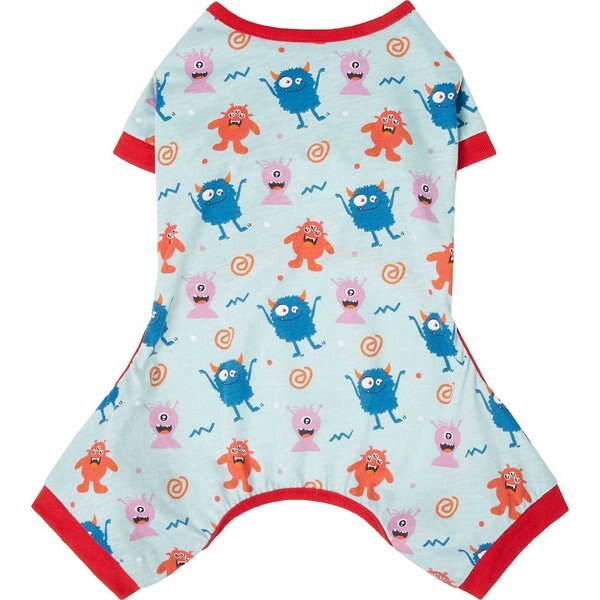 FRISCO Sleepy Sloths Dog & Cat Jersey PJs, X-Large - Chewy.com