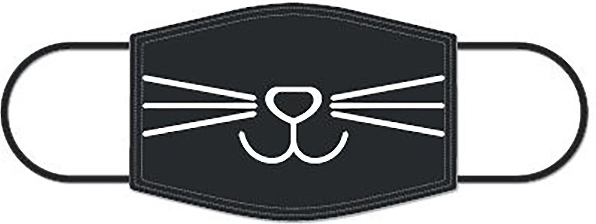 NATURAL BLUE Cat Print Face Mask - Chewy.com