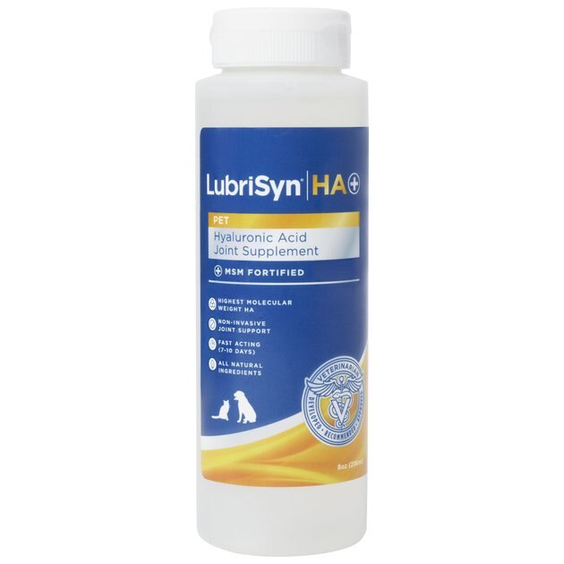 LUBRISYN HA Plus MSM Joint Equine, Dog & Cat Supplement, 8-oz bottle ...