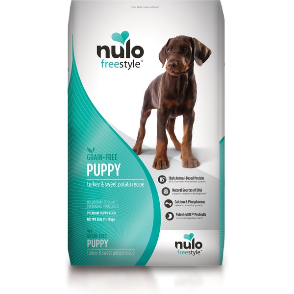 NULO Freestyle Limited+ Turkey Recipe Grain-Free Puppy & Adult Dry Dog ...