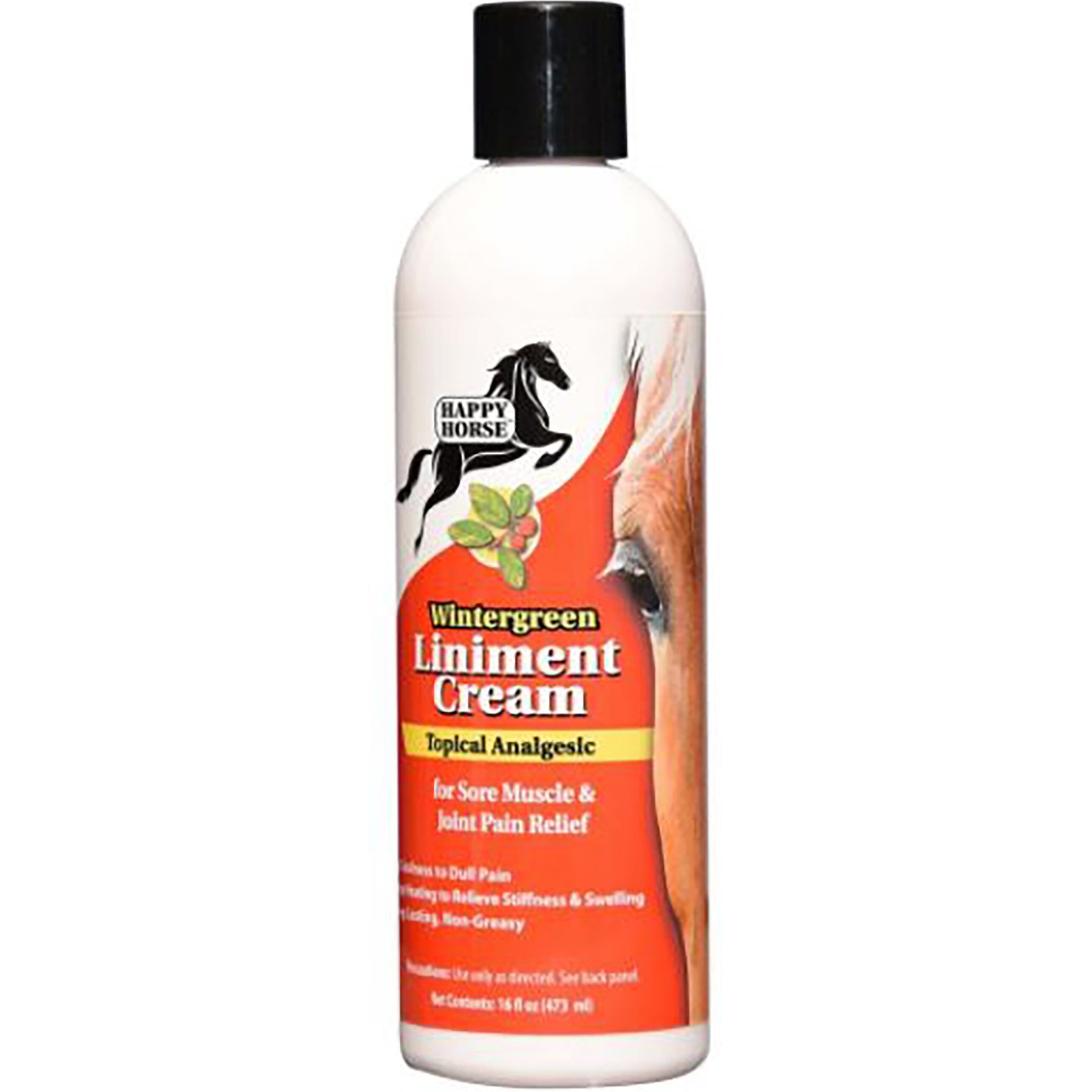 Out of Stock - HAPPY HORSE Wintergreen Horse Liniment Cream, 16-fl oz ...