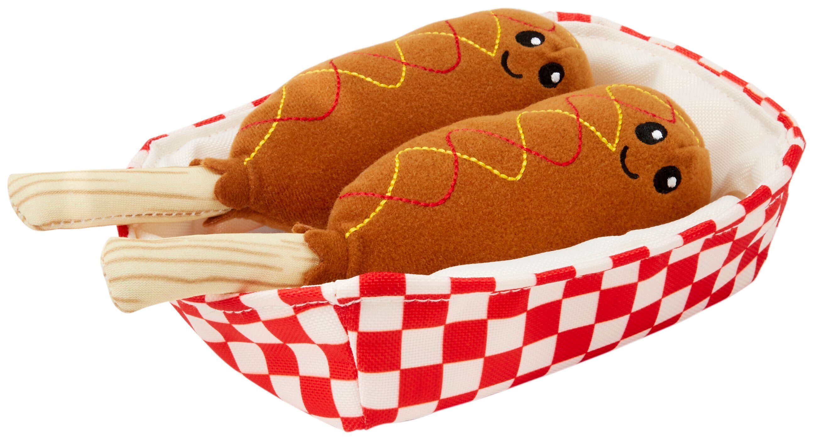 Questions and Answers about FRISCO Corndog Interactive Plush Squeaky ...