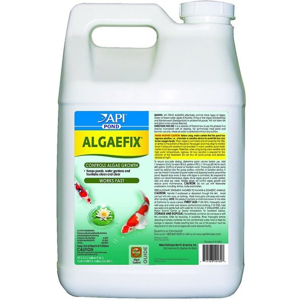 API Pond Algaefix Algae Control Solution, 2.5-gal bottle, bundle of 2 ...