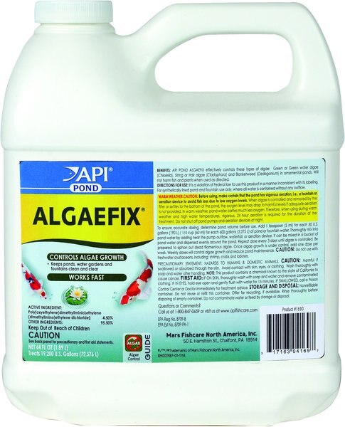 Temporarily Unavailable - API Pond Algaefix Algae Control Solution, 64-fl oz bottle, bundle of 2 ...